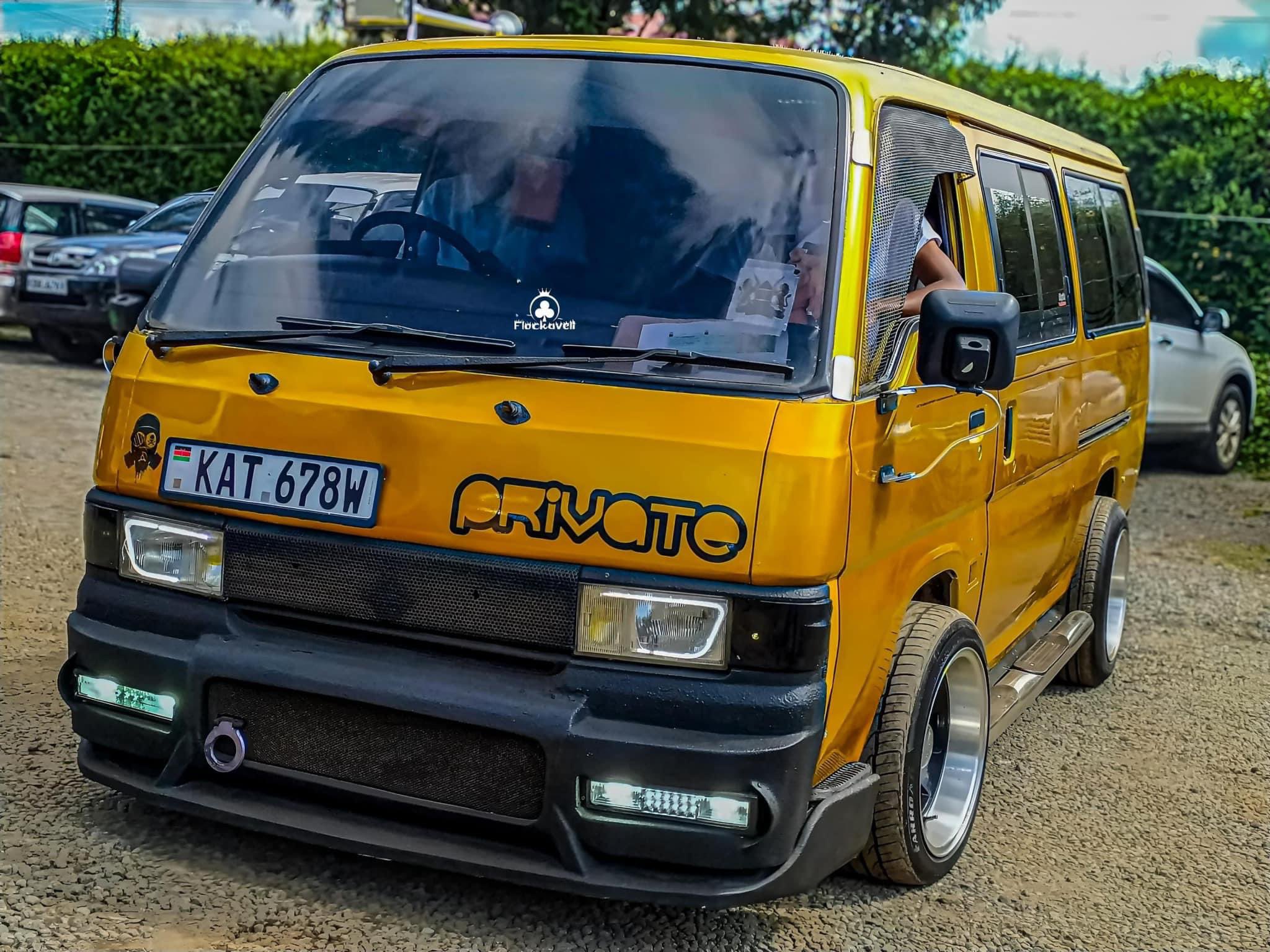 Car of The Week: Blast From The Past Tricked Out Metallic Nganya Nissan ...